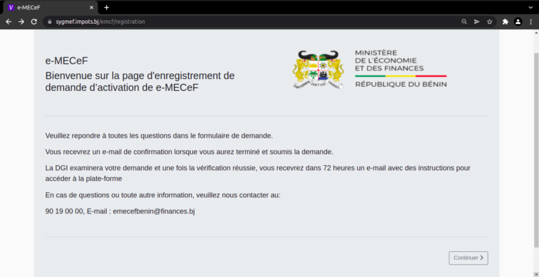 Comment créer son compte e-mecef et utiliser NFacture ? - CONCEPTIC.IO SARL