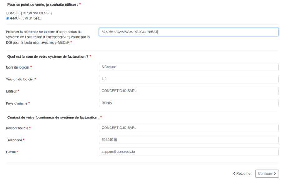 Comment créer son compte e-mecef et utiliser NFacture ? - CONCEPTIC.IO SARL
